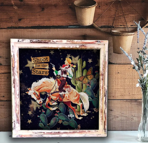 Shoot for the Stars 20x20 Canvas – Backwoods Barbie Couture
