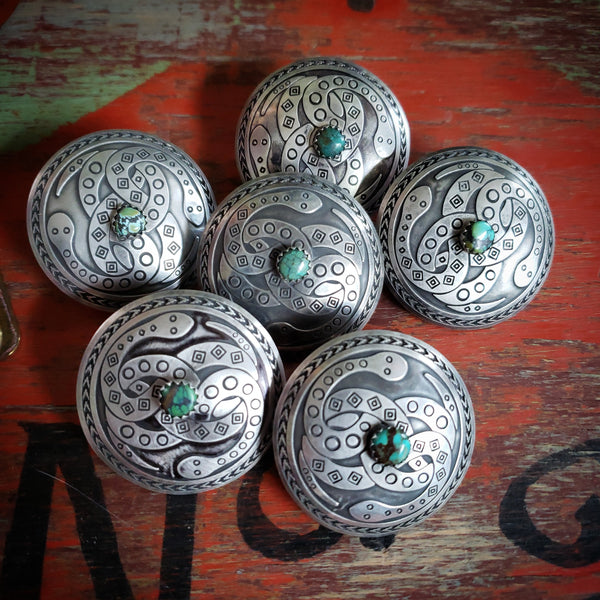 Sterling Snake Conchos SALE – Backwoods Barbie Couture